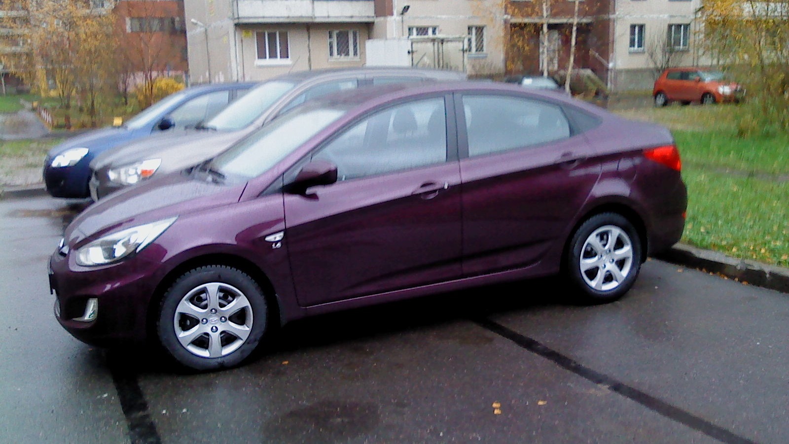 Hyundai Solaris (1G) 1.6 бензиновый 2011 | на DRIVE2