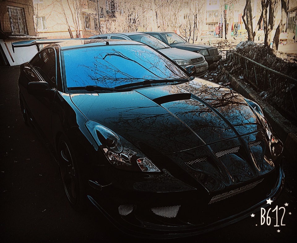 Наконец-то сухой асфальт🎉🎉🎉🎉🎉 — Toyota Celica (230), 1,8 л, 2002 года ...