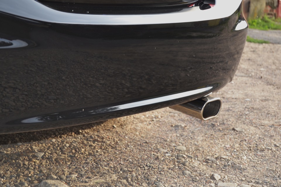 Насадка на глушитель — Honda Civic 4D (9G), 1,8 л, 2012 года | тюнинг ...