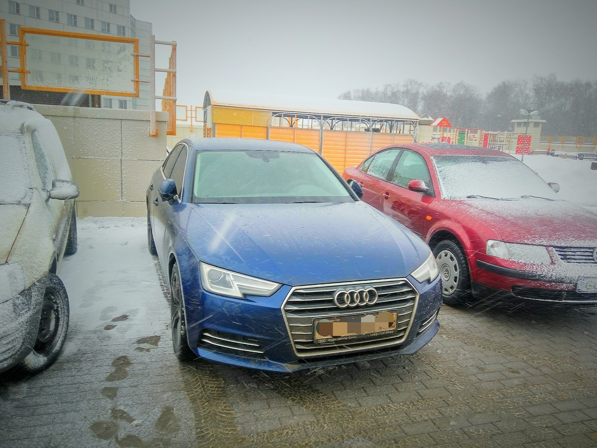 Итоги начала зимы — Audi A4 (B9), 2 л, 2015 года | наблюдение | DRIVE2