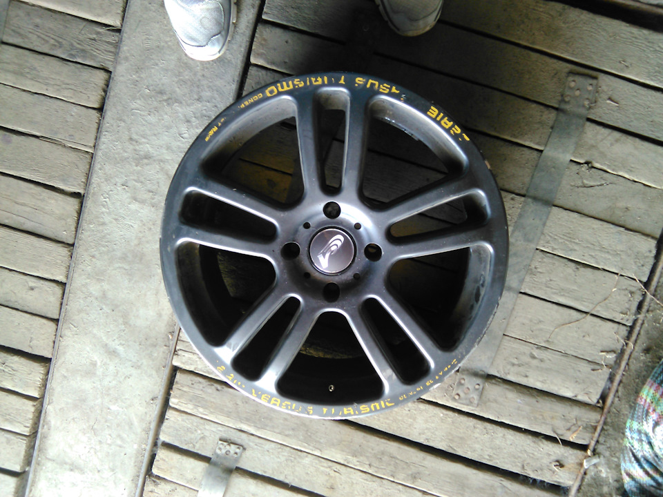 Rays Versus Spada R17 — Mitsubishi Galant (6G), 2 л, 1989 года ...