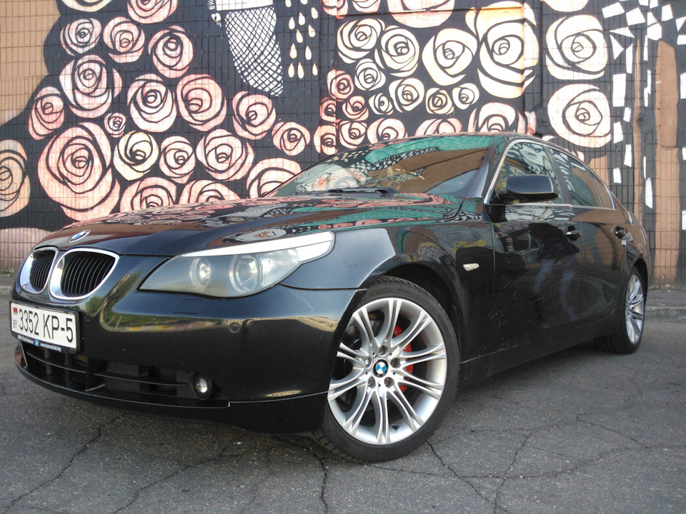 135 style "bye bye" — BMW 5 series (E60), 3 л, 2005 года | колёсные ...