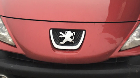 7810P9 ЗНАК НА РЕШЕТКЕ Peugeot Citroen | Запчасти на DRIVE2