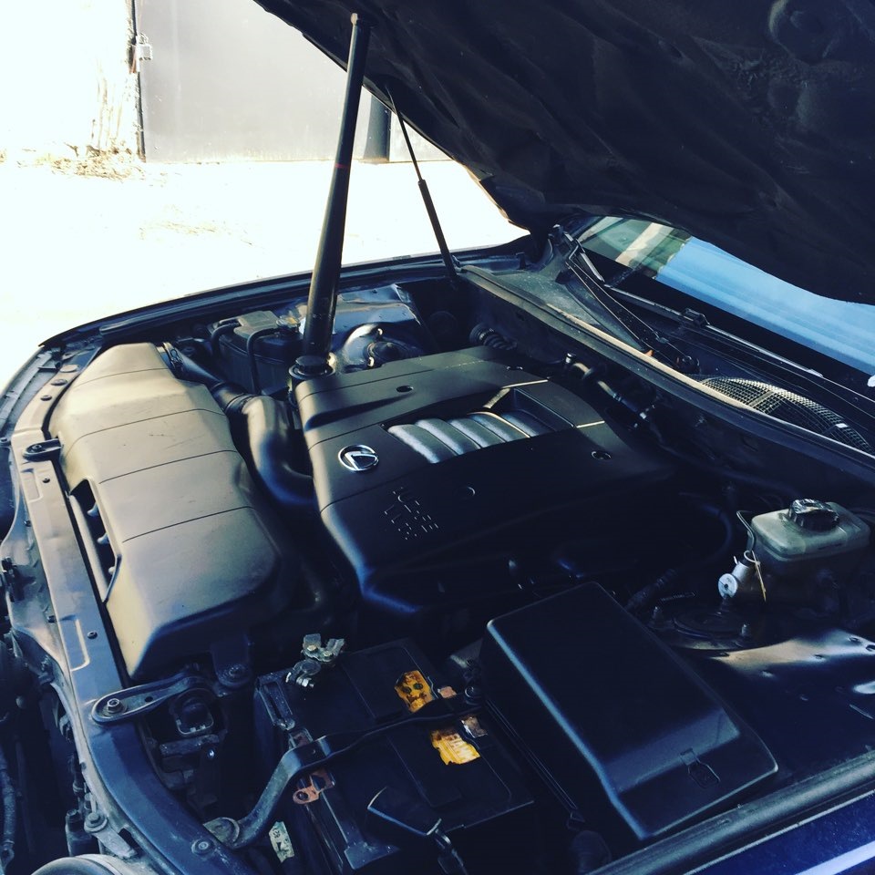 В гараже… — Lexus LS (UCF20), 4 л, 1998 года | просто так | DRIVE2