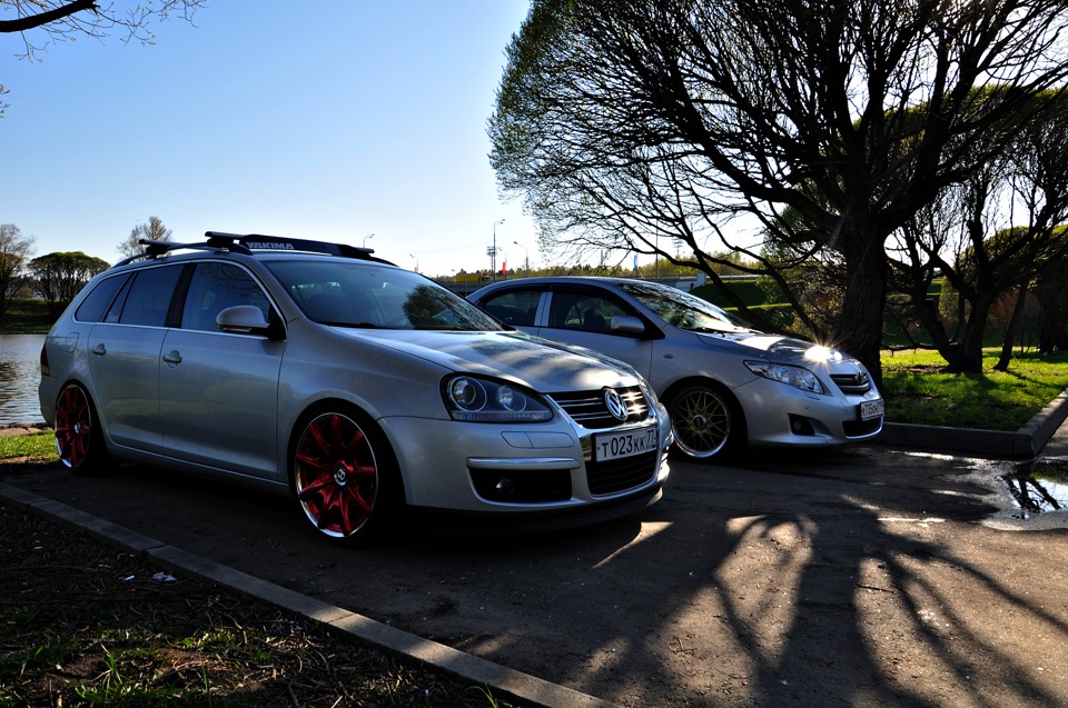 summer 2015 — Volkswagen Golf Variant (Mk5), 1,9 л, 2008 года ...