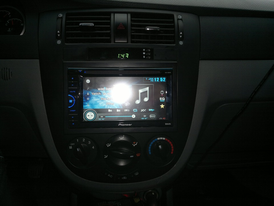 Pioneer AVH-160DVD — Daewoo Gentra, 1,5 л, 2013 года | автозвук | DRIVE2