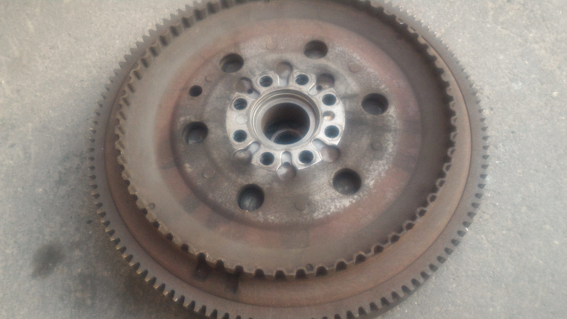 Замена выжимного + бонусом сцепление и маховик (: — Opel Astra H, 1,3 л ...