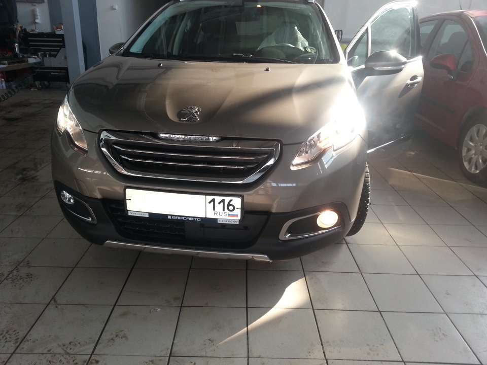 Точка в вопросе бокового освещения и габаритов на Peugeot 2008 ...