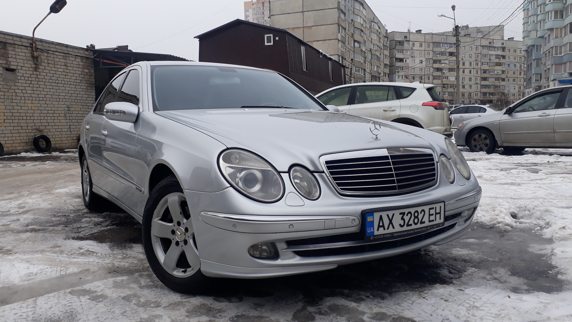 Mercedes-Benz E-class (W211) 1.8 бензиновый 2006 | e200 kompressor на ...