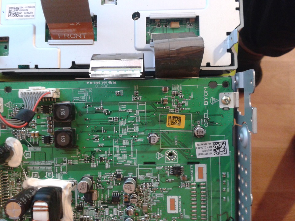 Внутренности MyLink — Chevrolet Cruze (1G), 1,8 л, 2013 года | автозвук ...