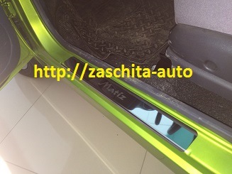 НАКЛАДКИ НА ПОРОГИ "Дэу Матиз" — ЗАЩИТА АВТОМОБИЛЯ на DRIVE2