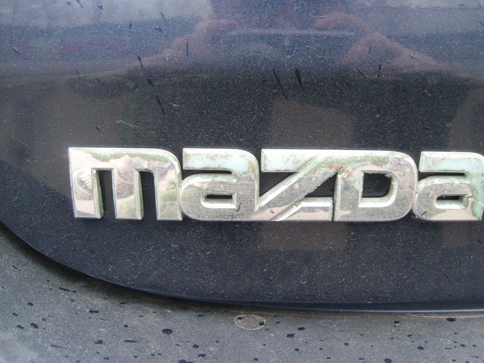 Эмблема крышки багажника — Mazda 6 (2G) GH, 2 л, 2008 года | аксессуары ...