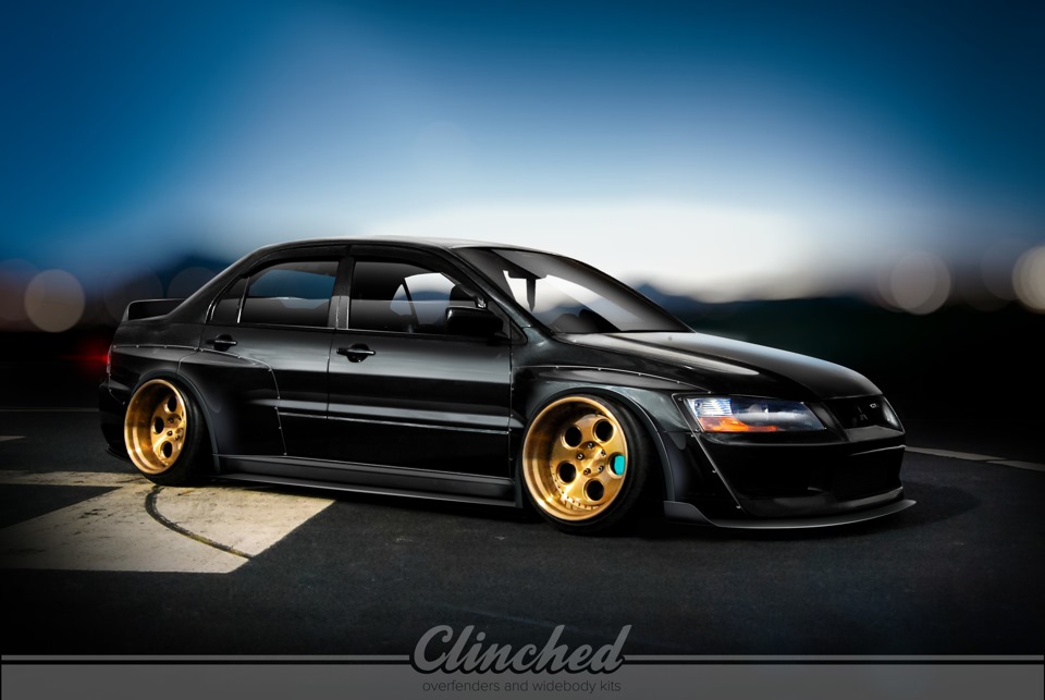 Clinched Mitsubishi Evolution — Clinched на DRIVE2