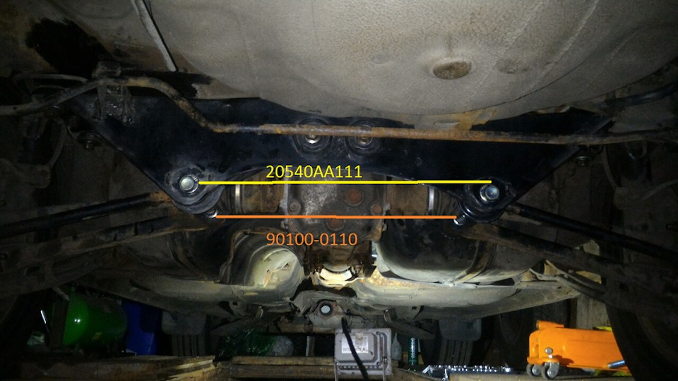 901000110 FLANGE BOLT SUBARU | Запчасти на DRIVE2