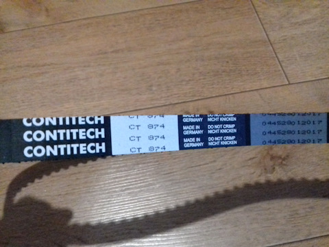 CT874 РЕМЕНЬ ГРМ ЧЗ 111 CONTITECH | Запчасти на DRIVE2