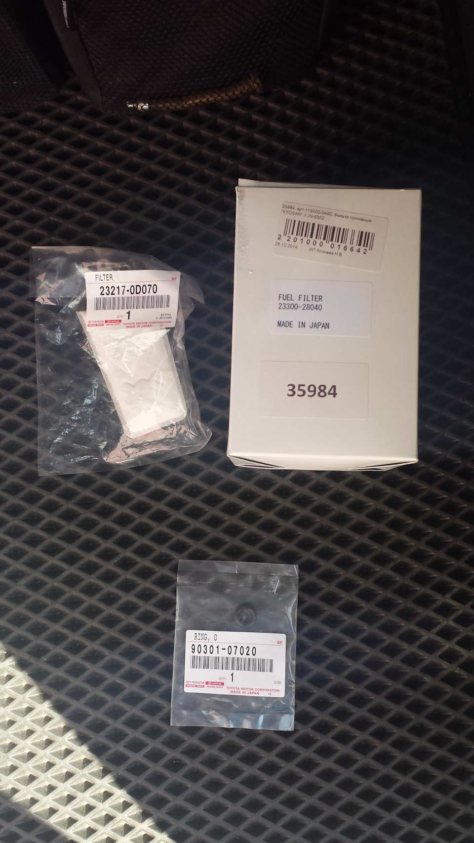 Запись №14. Замена помпы, топливного фильтра и истребляем дизель ...