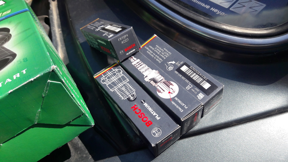 #33 PLATINUM свечи и провода в/в TESLA. — Lada 210740, 1,5 л, 2011 года ...