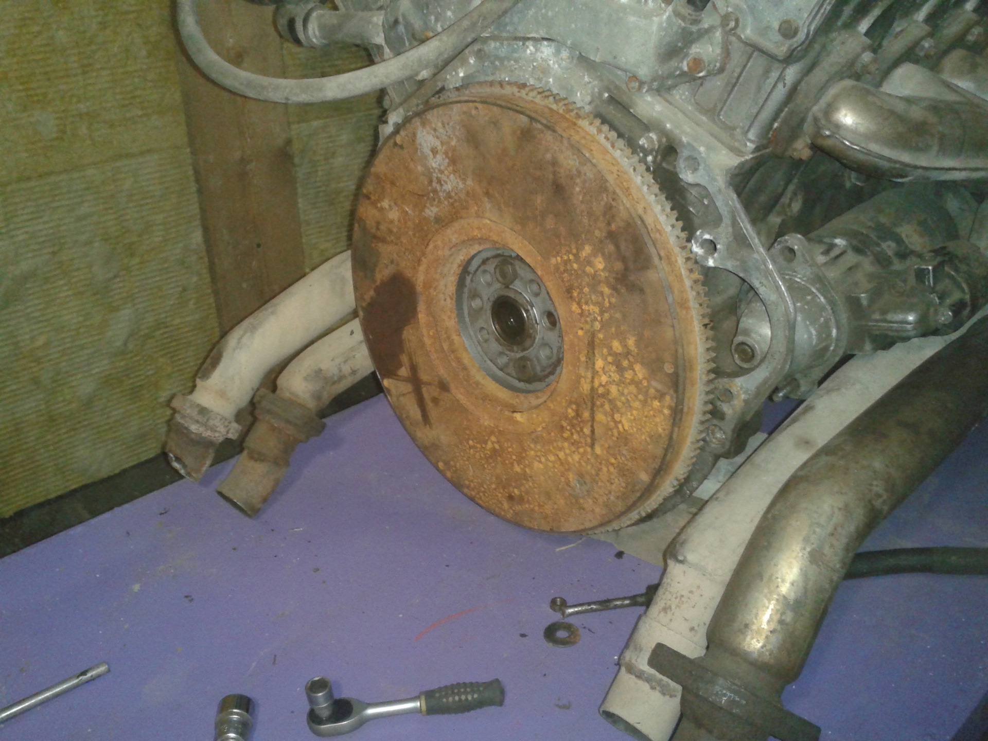 (23) Дорвался до железа ! Дружба Getrag и ГАЗ 53, немного маховика ...