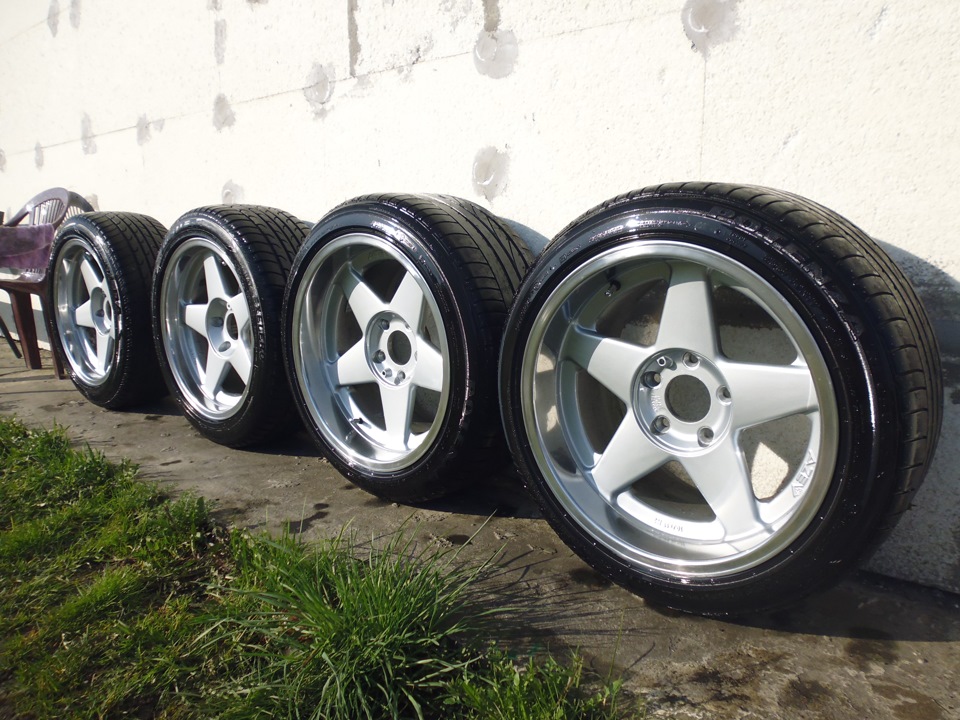 Диски azev type A R17, перед 8,5J ET13, зад 10,0J ET17. Часть2 ...