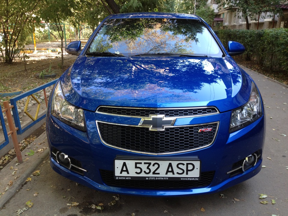 Превращение в RS — бортжурнал Chevrolet Cruze RS Moroccan Blue 2011 ...