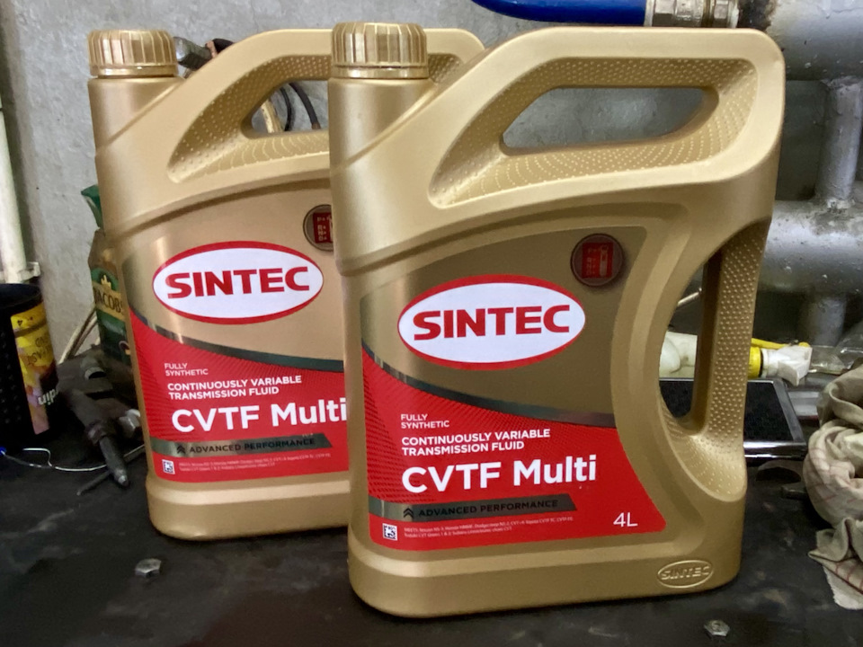 Замена масла в вариаторе на SINTEC CVTF Multi🕹️🛢️🛠️🩸👨🏻‍🔧 — Toyota Vitz (130), 1,3 л, 2011 года ...