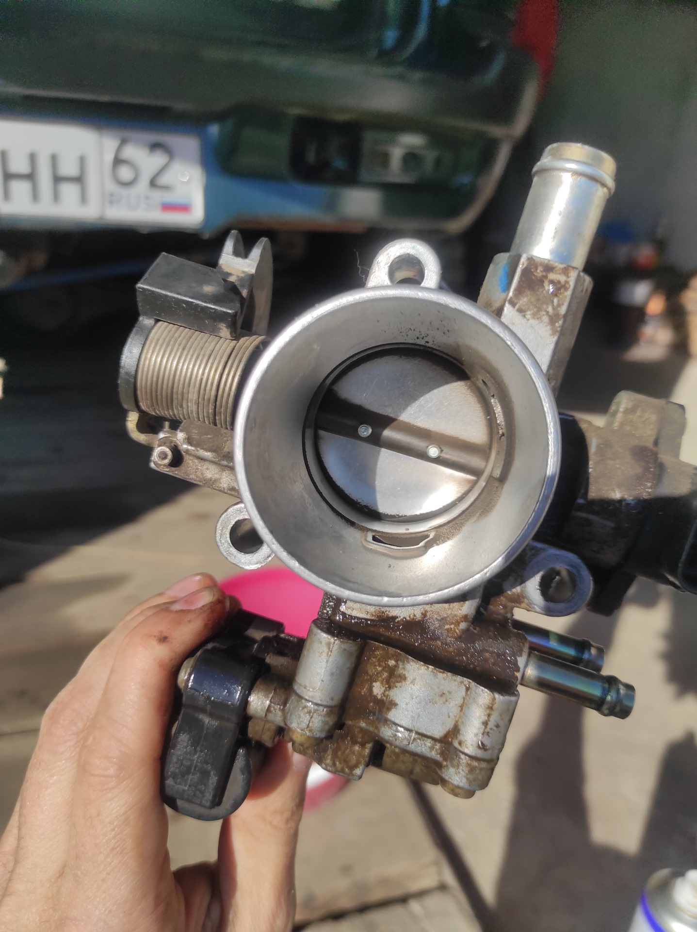 Чистка дроссельной заслонки и КХХ (12.10.2021) — Toyota Corolla (120 ...
