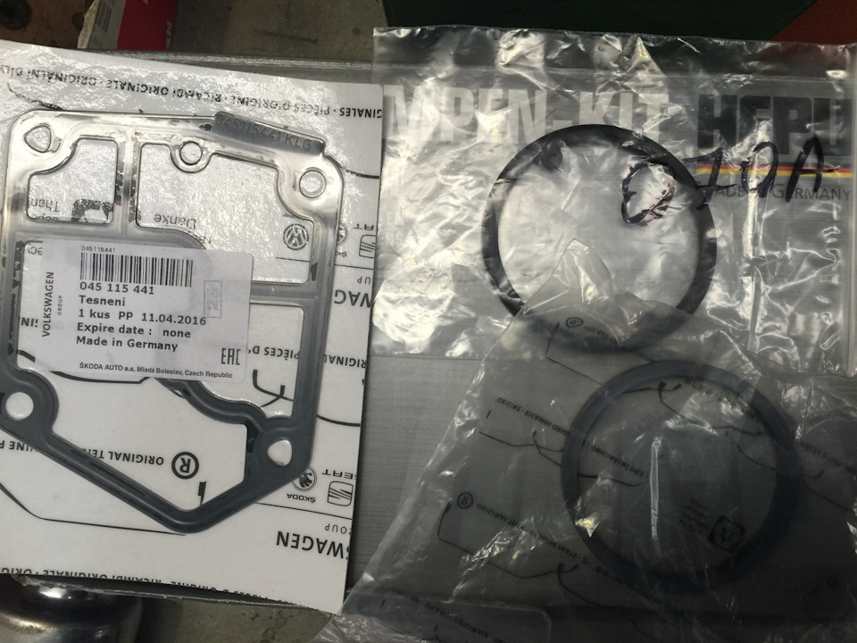 Небольшой ремонт перед дальней дорогой. — Volkswagen Passat Variant (B6 ...