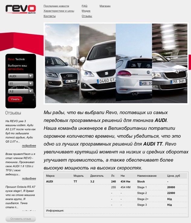 Вырез катов и Revo ST II — Audi TT (2G), 3,2 л, 2007 года | тюнинг | DRIVE2