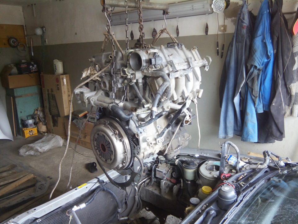 Свап на легендарный SR20VE! — Nissan Primera (P11), 1,8 л, 1997 года ...