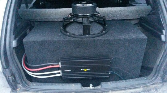 Sundown Audio SA15 D2 — Lada Калина Хэтчбек (1G), 1,4 л, 2008 года ...