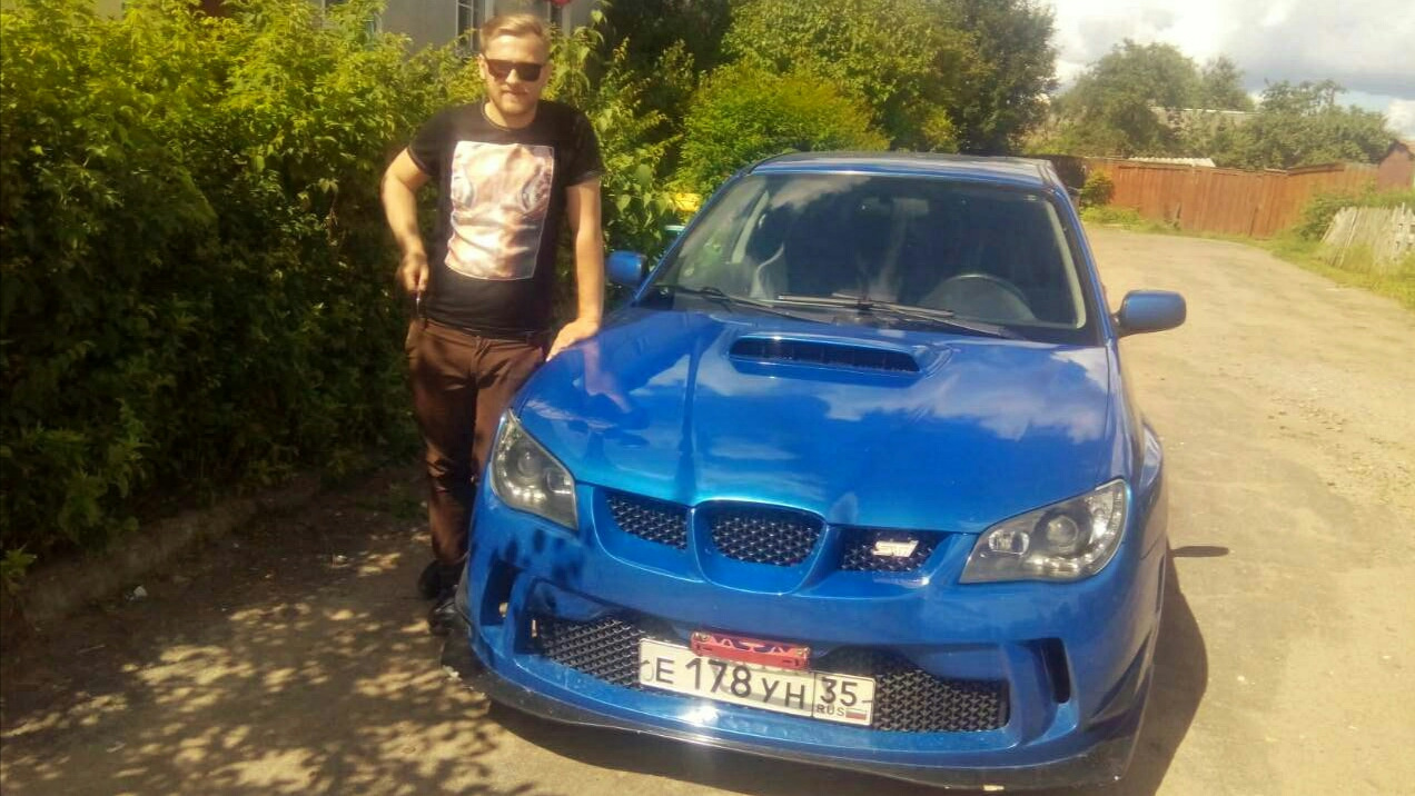 Subaru Impreza WRX (GD/GG) 2.5 бензиновый 2006 | Лиса в Zero Sport на ...