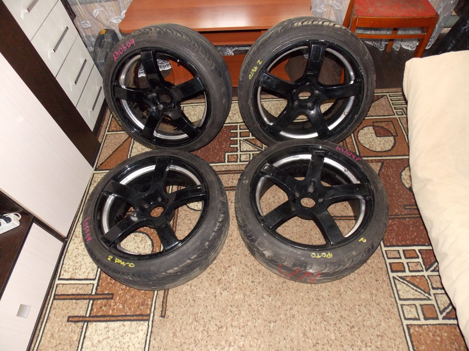 JIC Мgic J-Force 05 wheels — Toyota Aristo (I), 3 л, 1992 года ...
