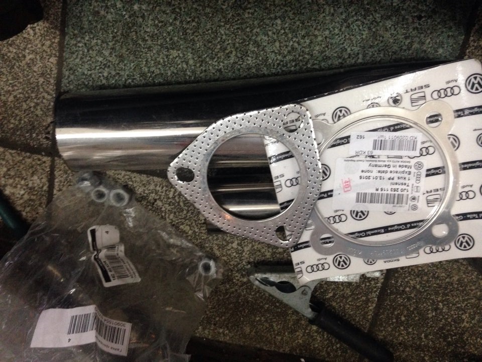 Даун пайп — Volkswagen Golf GTI Mk4, 1,8 л, 2000 года | тюнинг | DRIVE2