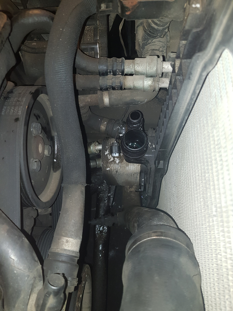 Замена термостата АКПП — BMW X5 (E53), 3 л, 2005 года | визит на сервис ...