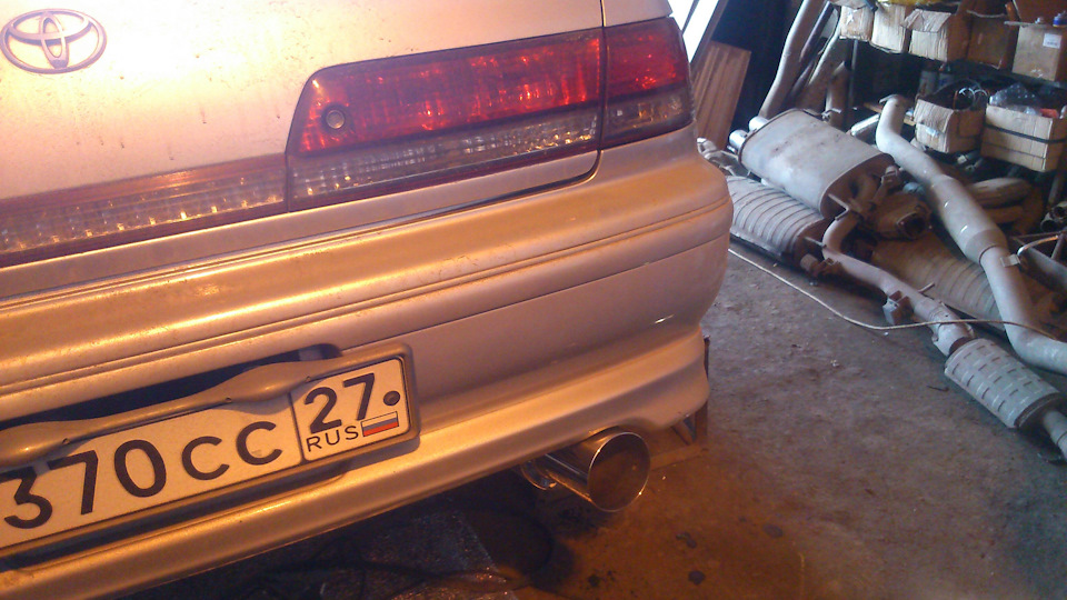 Банка Apexi — Toyota Mark II (100), 2,5 л, 1998 года | аксессуары | DRIVE2