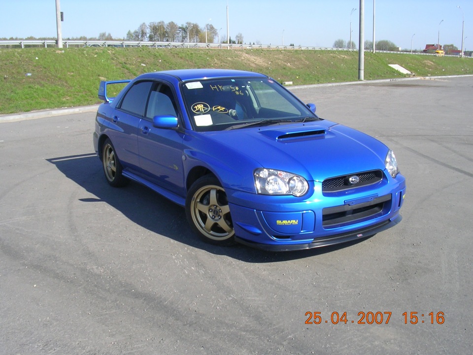 Первые фотографии)) — Subaru Impreza WRX (GD/GG), 2 л, 2004 года ...