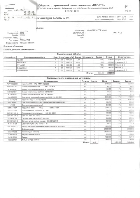 WHT001403 Уплотнительное кольцо VAG | Запчасти на DRIVE2