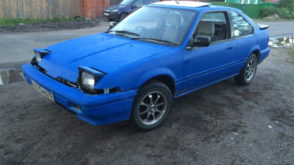 Honda Integra (AV, DA1-DA3) 1.6 бензиновый 1986 | на DRIVE2