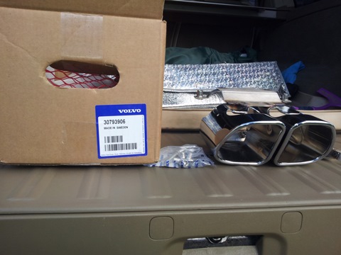 30793906 Насадка глушителя Volvo | Запчасти на DRIVE2