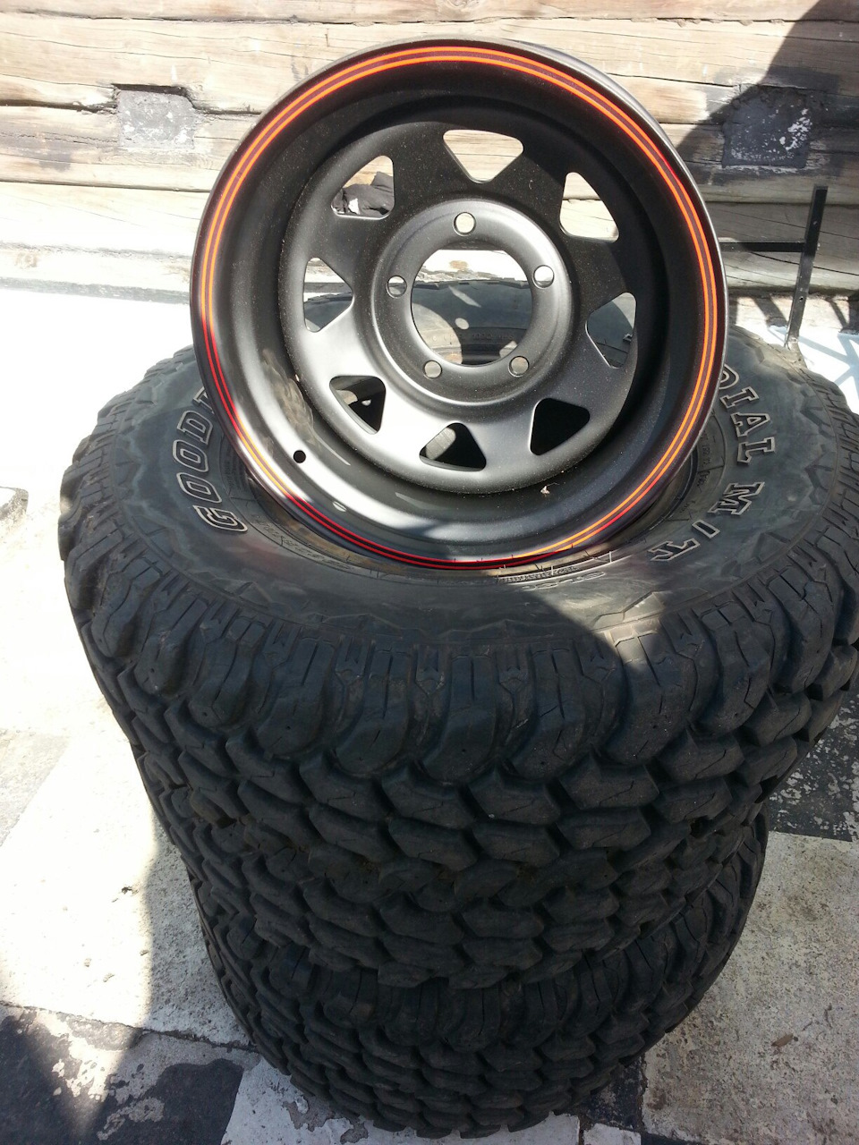 Резина Goodride SL-366 & Диски OFF ROAD WHEELS (ORW) — УАЗ 31519, 2,5 л ...