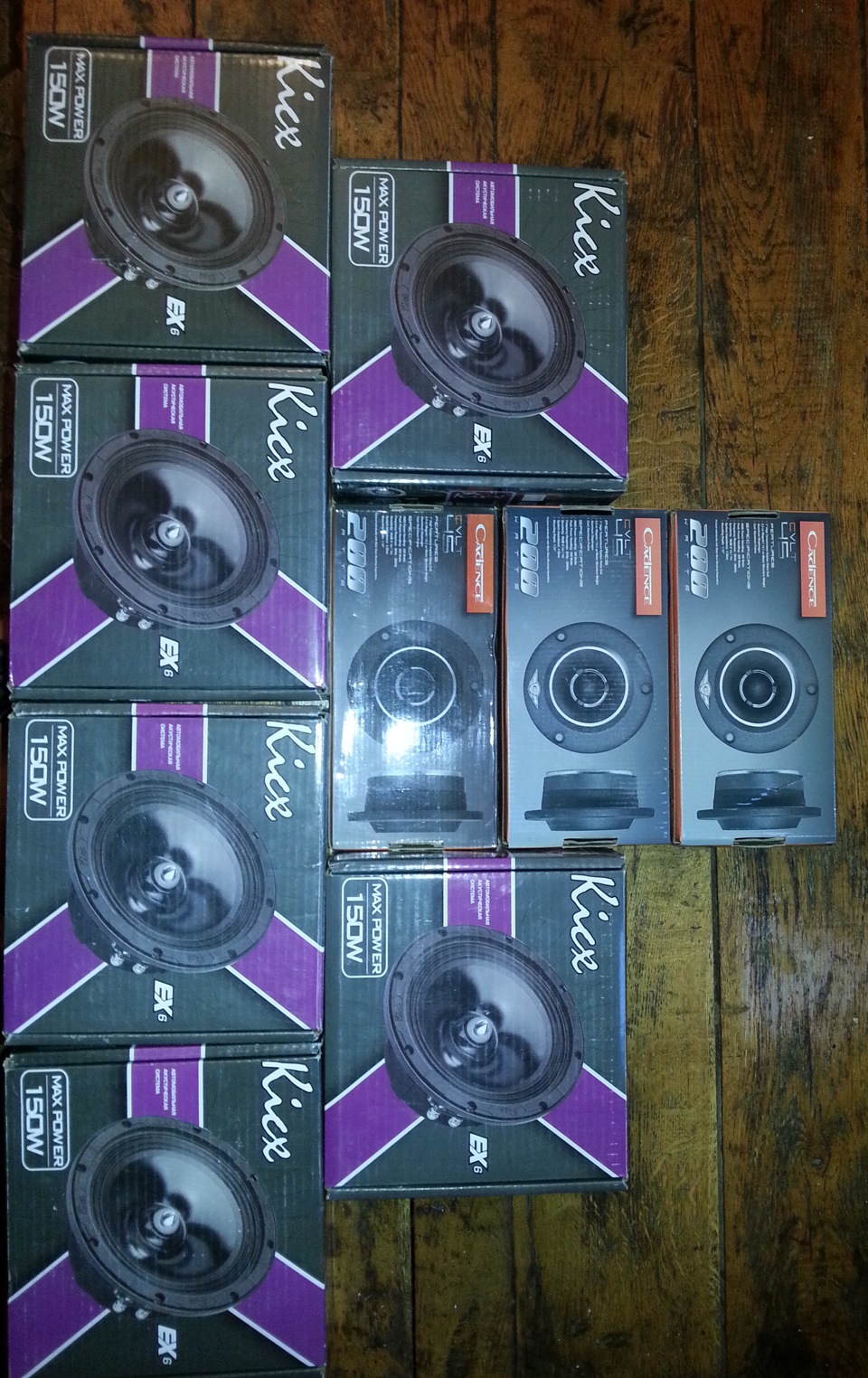 Новая аккустика Sundown SA 12, KICX EX 6, CADENCE CVLT 45. — Lada Гранта, 1,6 л, 2012 года ...