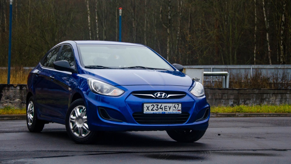 Hyundai Solaris 1.6 бензиновый 2013 | Кэп на DRIVE2