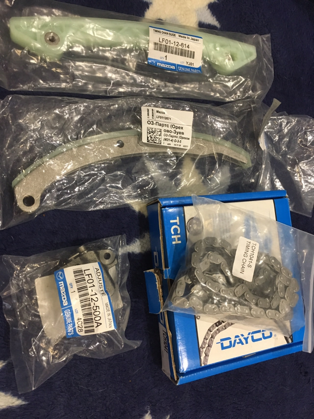 Скоро замена цепи… — Ford C-Max I, 1,8 л, 2007 года | своими руками ...