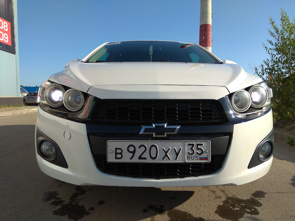 Актуальное состояние после ремонта. — Chevrolet Aveo Sedan (2G), 1,6 л ...