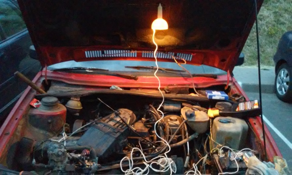 Подушка карбюратора PIERBURG 2E (2 часть) — Volkswagen Golf Mk2, 1,8 л ...