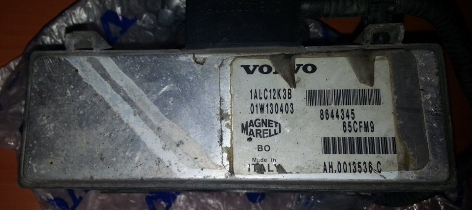 Установлена новая дроссельная заслонка — Volvo S80 (1G), 2,4 л, 2001 ...