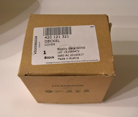 420121321 Крышка VAG | Запчасти на DRIVE2