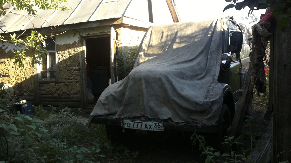 Достал тент и накрыл газик) — ГАЗ 69, 1963 года | просто так | DRIVE2
