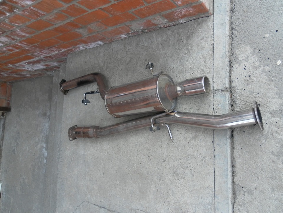 Катбэк Syms 3" — Subaru Forester (SG), 2,5 л, 2006 года | тюнинг | DRIVE2