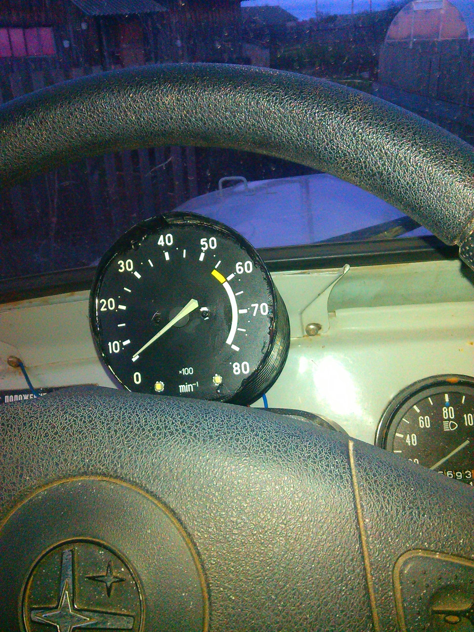тахометр — УАЗ 31514, 2 л, 1998 года | аксессуары | DRIVE2